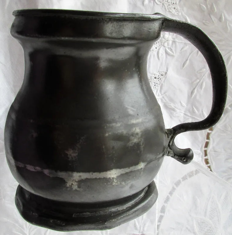 Georgian Pewter Half Pint Baluster Measure ~ Yates & Birch – Applecross ...
